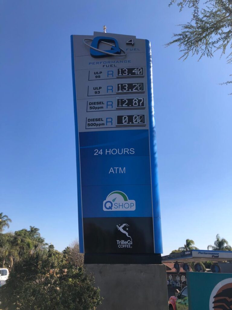 LED Petrol Displays - Polycomp Technologies (Pty) Ltd